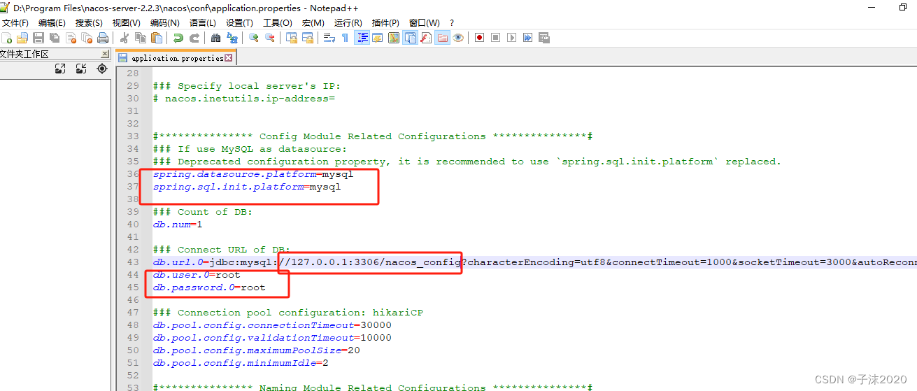 nacos切换到mysql数据库（替换掉嵌入式数据库derby）_nacos改为mysql-CSDN博客