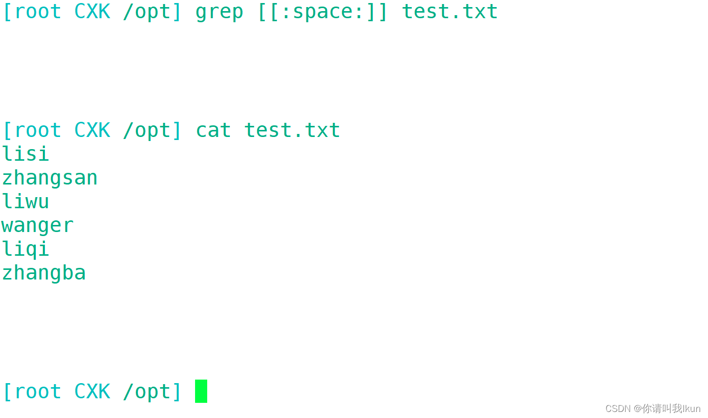 [Linux] 正则表达式及grep和awk_正则表达式[:space:]-CSDN博客