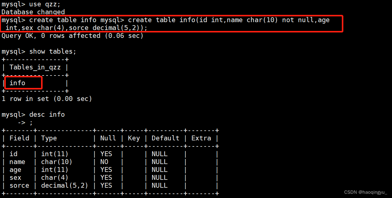 数据库操作指南：SQL语句、列类型与约束-CSDN博客