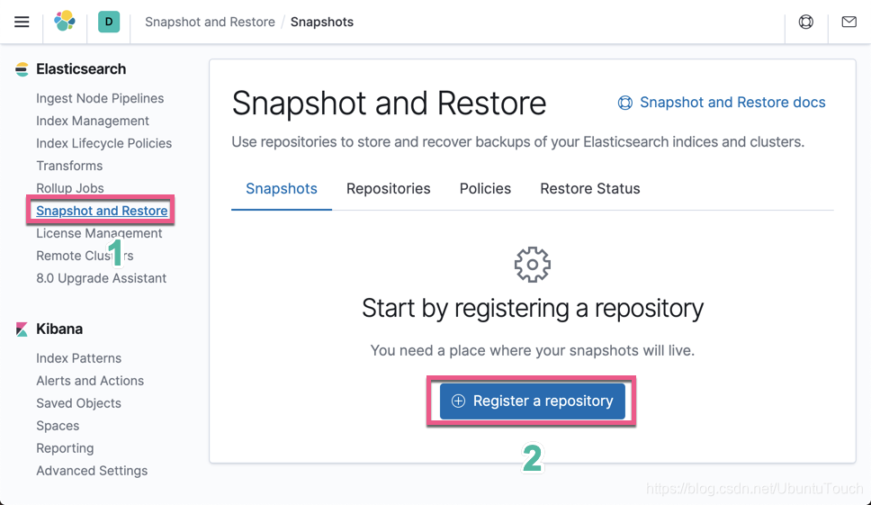 Elasticsearch：Snapshot 生命周期管理_elasticsearch snapshot-CSDN博客
