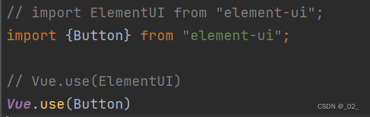 Vue项目package.json、main.js介绍以及ElemenUI引入_package.json element-CSDN博客