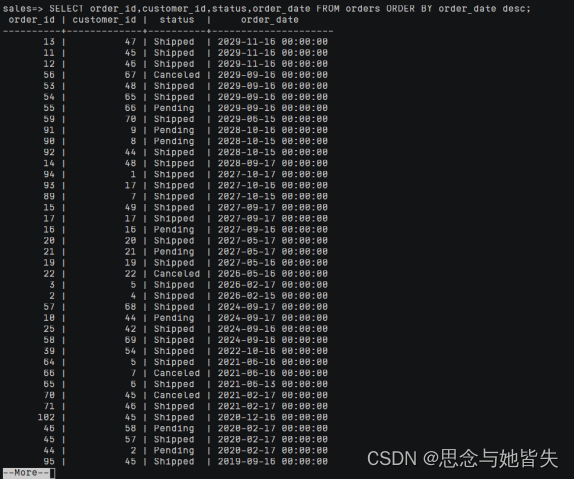 XMU 23年春数据库学习记录——实验3_查询雇员表中的名和姓,名和姓的字段分别显示为"first name"和"family name"。-CSDN博客