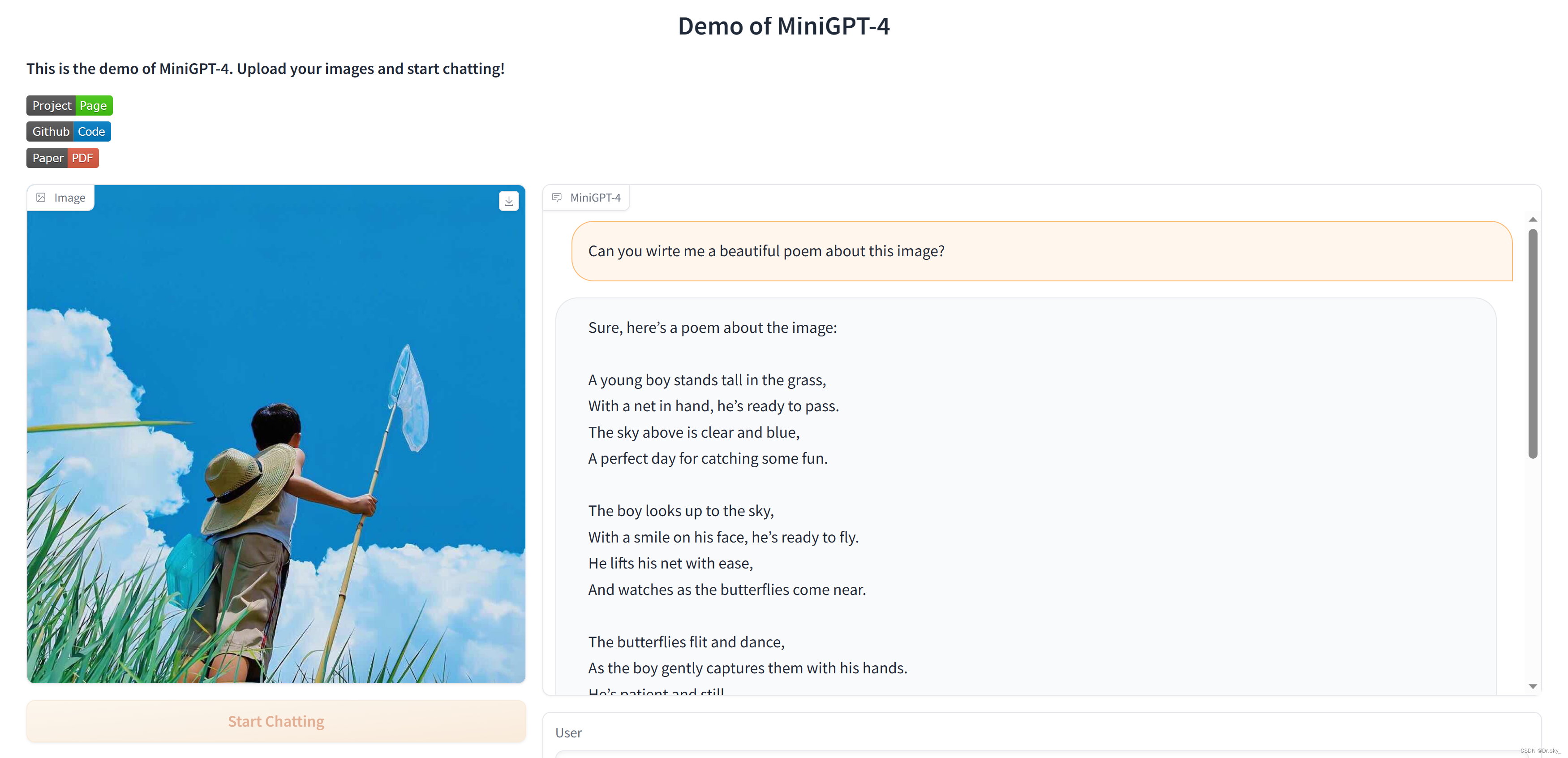 【MiniGPT-4】手把手教部署_minigpt4个人部署-CSDN博客