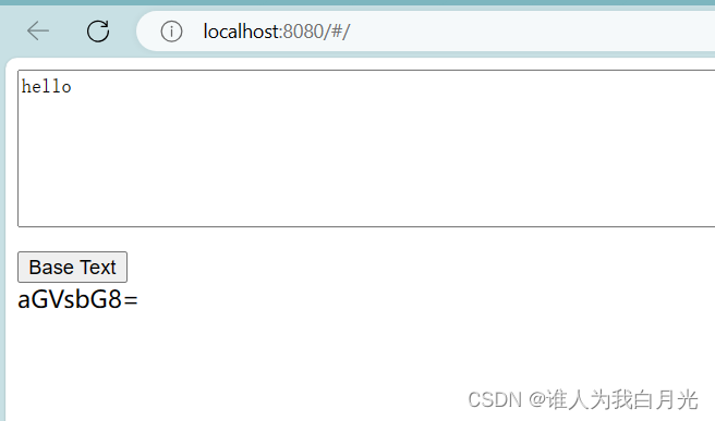 Vue将中英文本base64编码及解码_vue base64编码-CSDN博客
