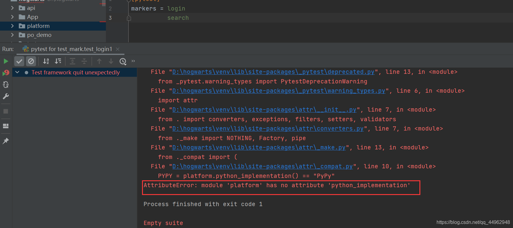 AttributeError: module ‘platform‘ has no attribute ‘python_implementation‘_attributeerror ...