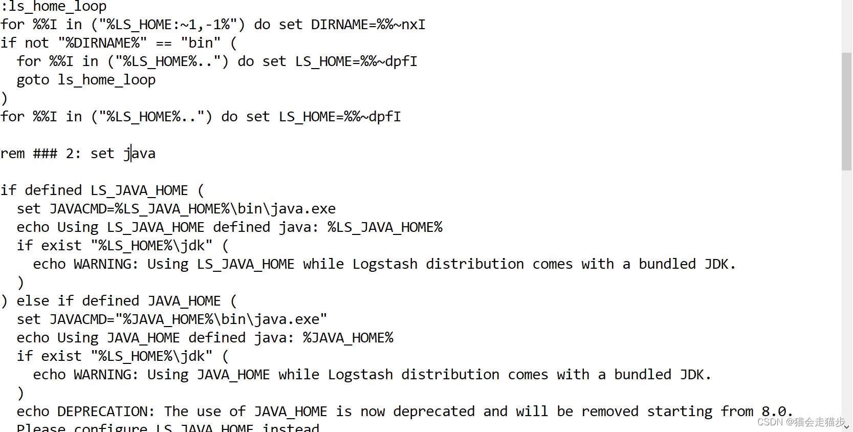 windows logstash 启动报错： could not find java； set JAVA_HOME or ensure java is in PATH_logstash启动不了 ...