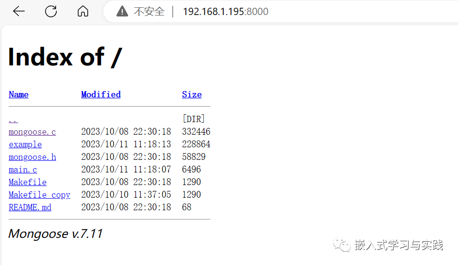 Mongoose --嵌入式 Web 服务器库笔记-CSDN博客