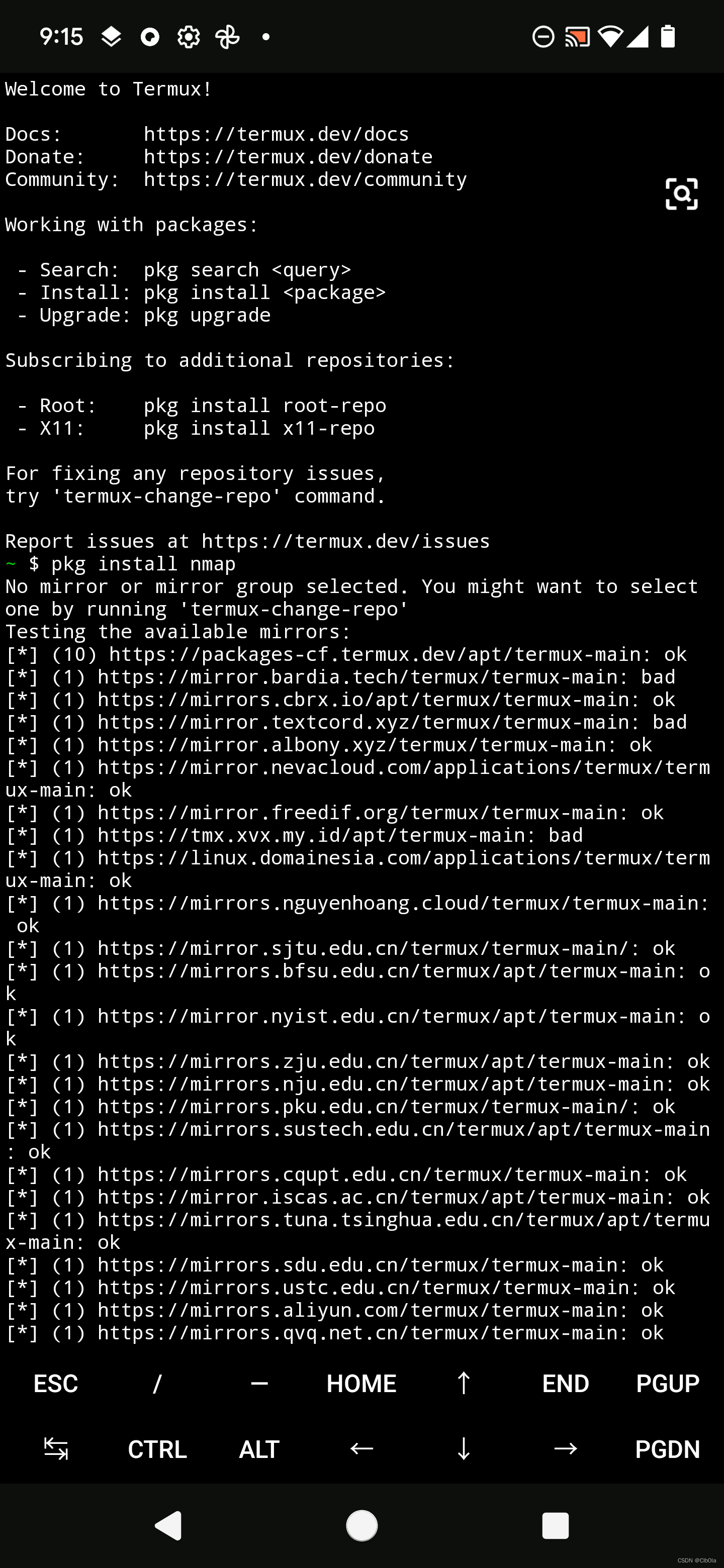 One popular Termux tool is nmap-CSDN博客