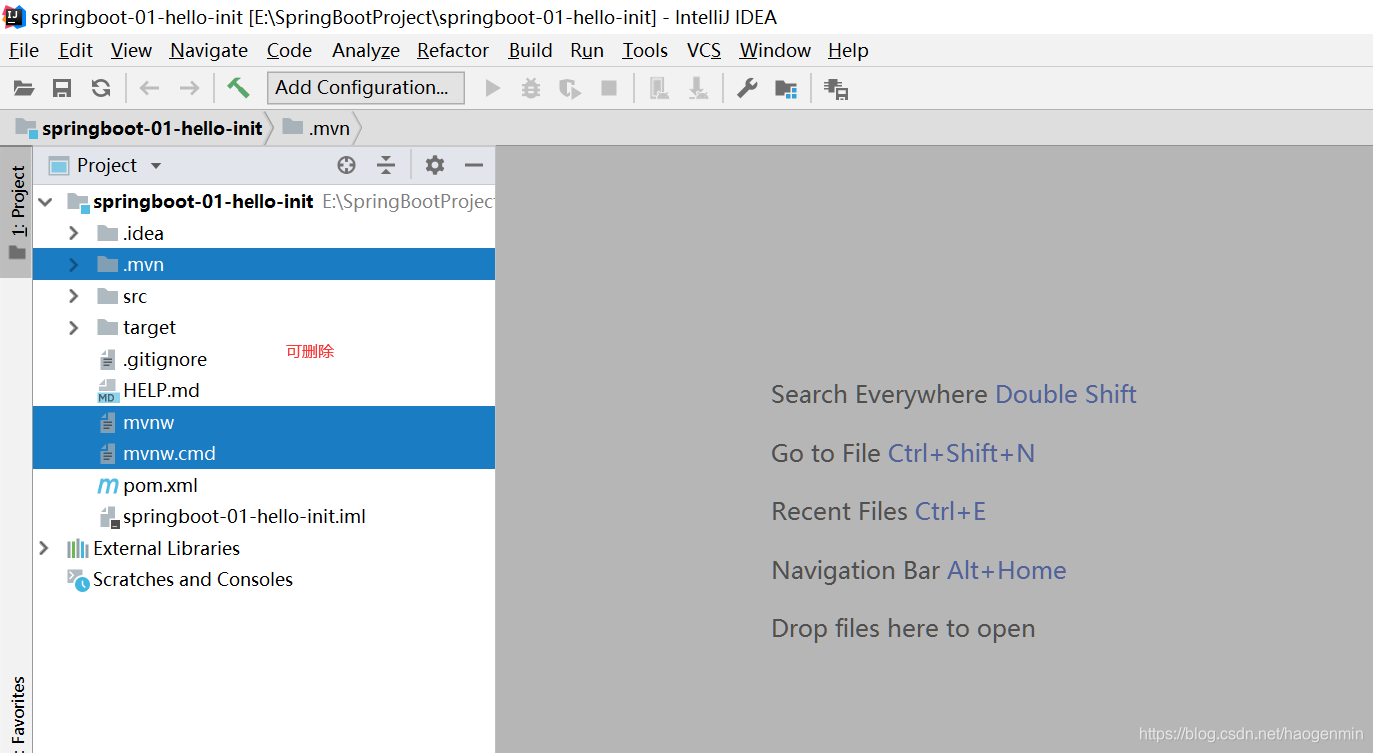 SpringBoot学习---初始化器启动&目录解释_spring boot 启动创建目录-CSDN博客