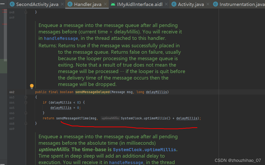 Handler源码详解-CSDN博客