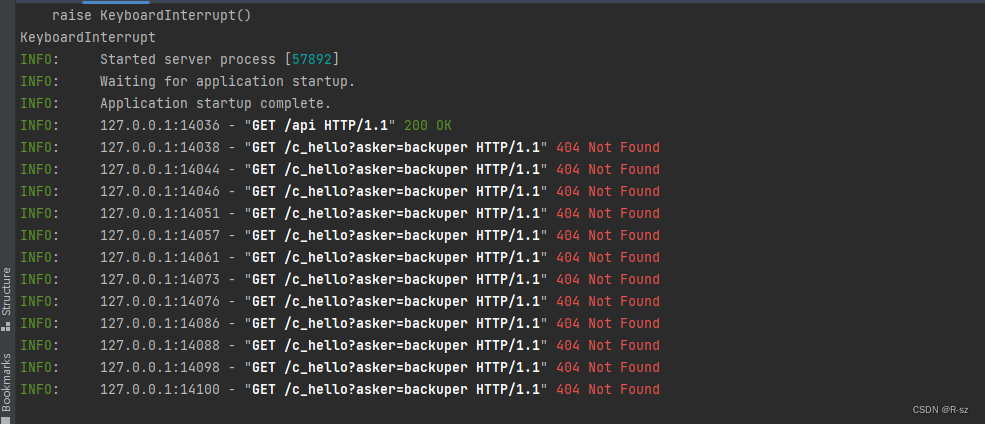 python如何做一个服务器fastapi 和flask_fastapi 获得当前服务器的ip和端口-CSDN博客