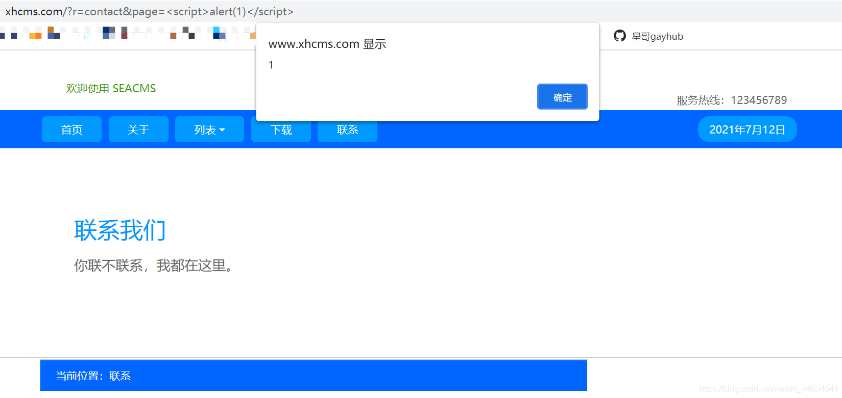 代码审计系列：熊海CMS V1.0 （iseaCMS_1.0）_熊海cms下载-CSDN博客