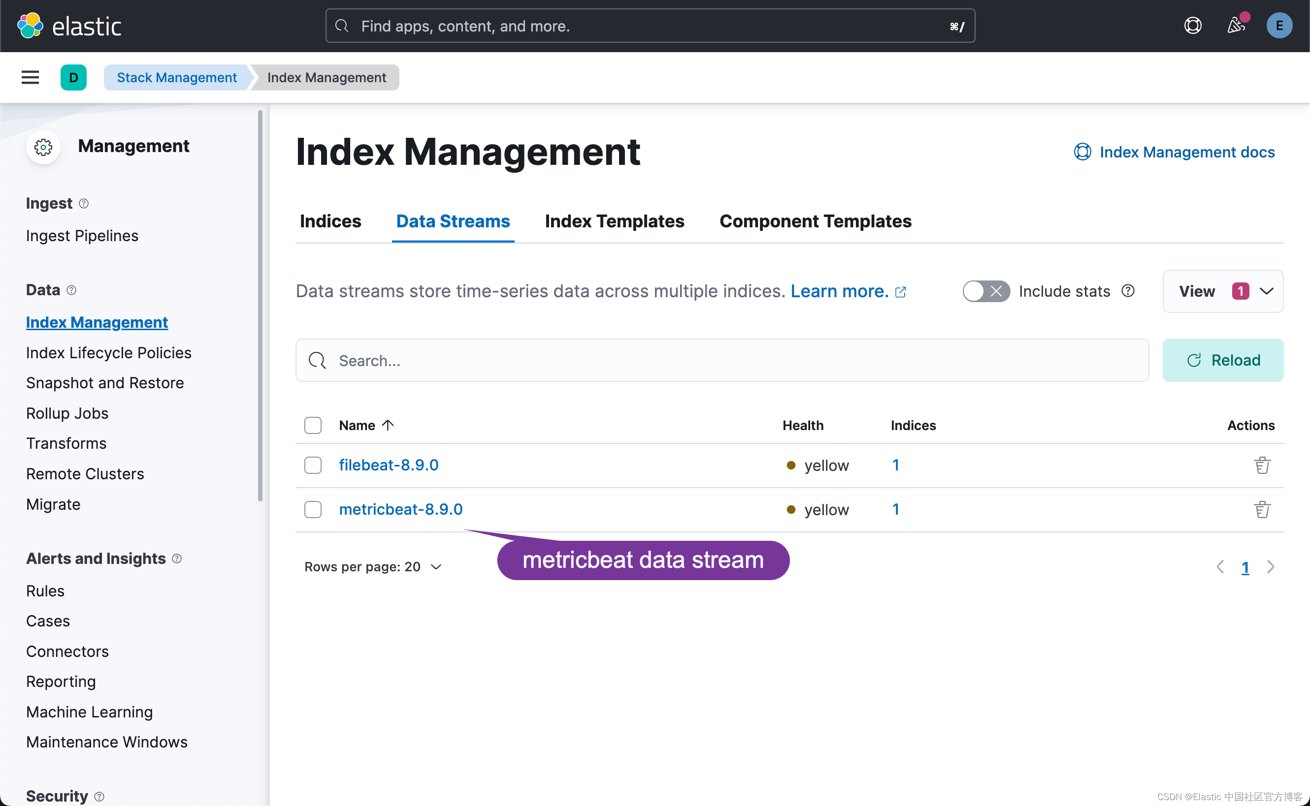 Beats：安装及配置 Metricbeat （一）- 8.x_metricbeat默认密码-CSDN博客