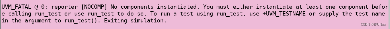 【error记录】 Systemverilog Keyword Class Is Not Expected To B Csdn博客
