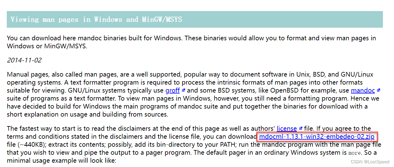 how to view linux man file or .1 file on windows_怎么在window下查看linux man-CSDN博客