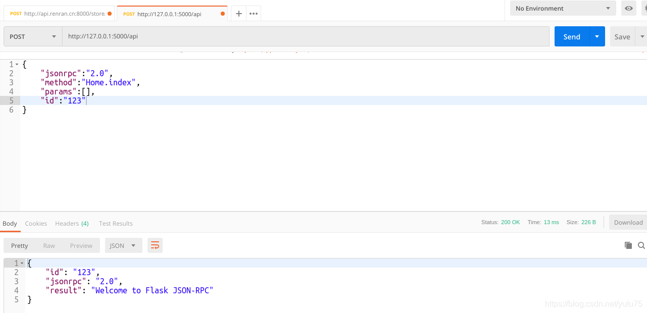 Flask 基于Flask-JSONRPC提供RPC接口_flask 开启rpc支持-CSDN博客