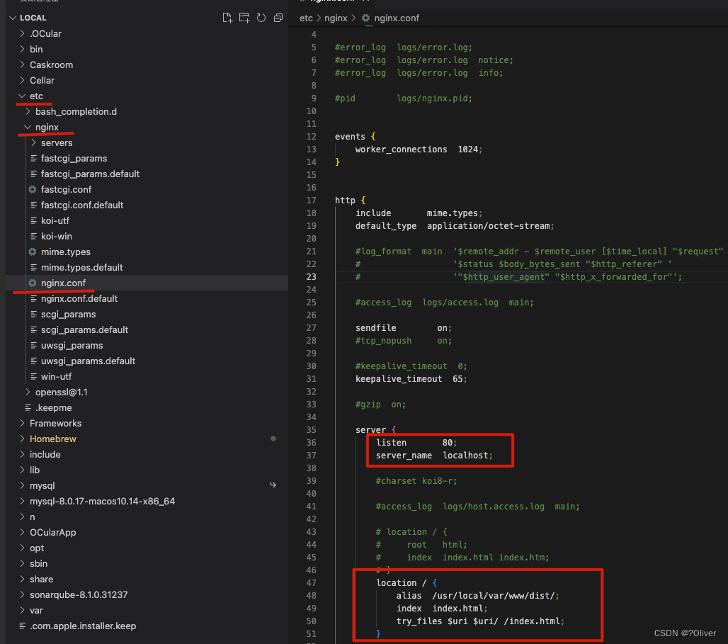 Mac上安装nginx简单详细教程mac安装nginx Csdn博客 5909