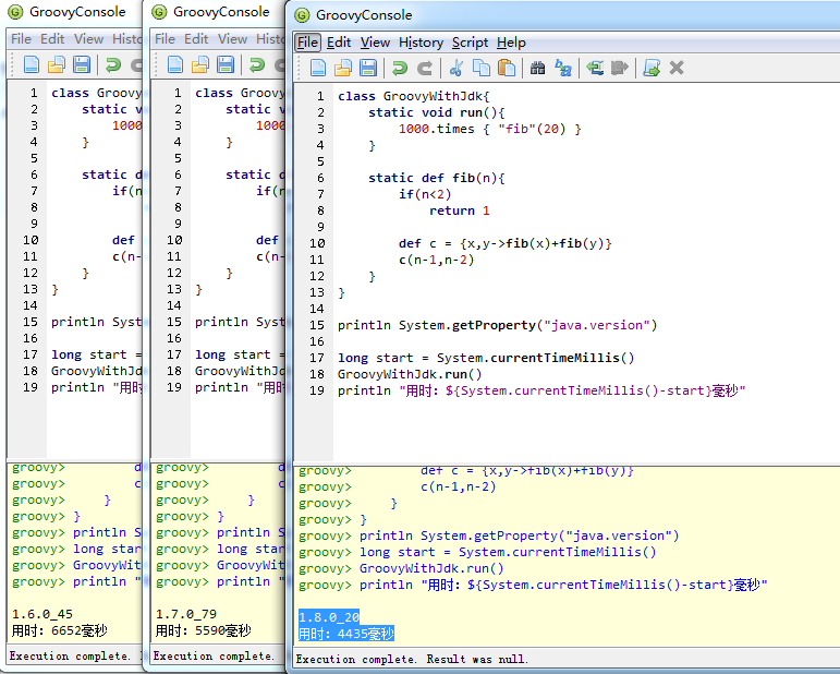 groovy java1.6_Groovy在不同JDK版本下的性能差异-CSDN博客