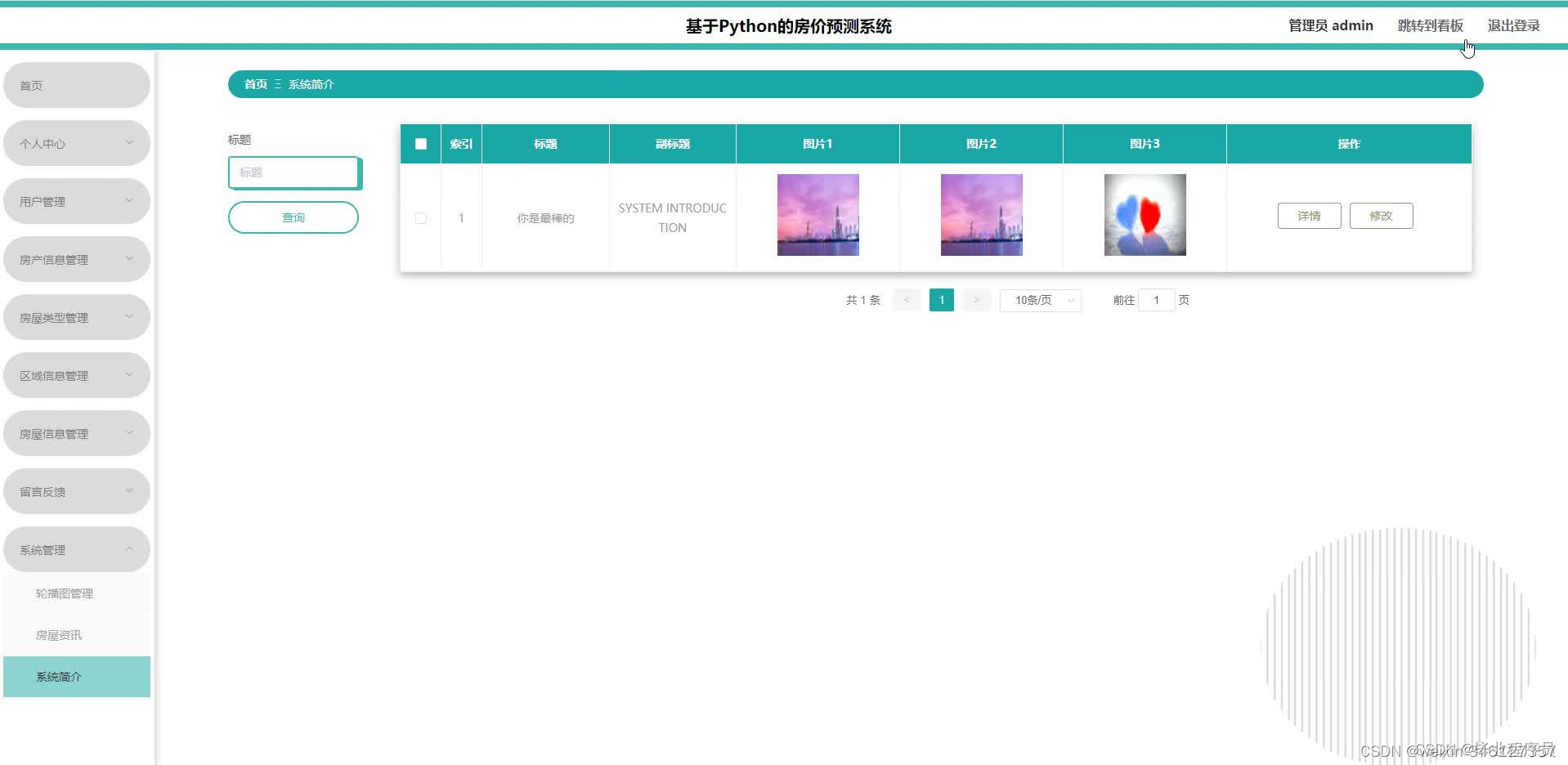 基于python的房价预测系统的设计与实现 可视化分析大屏房价系统用例图 Csdn博客