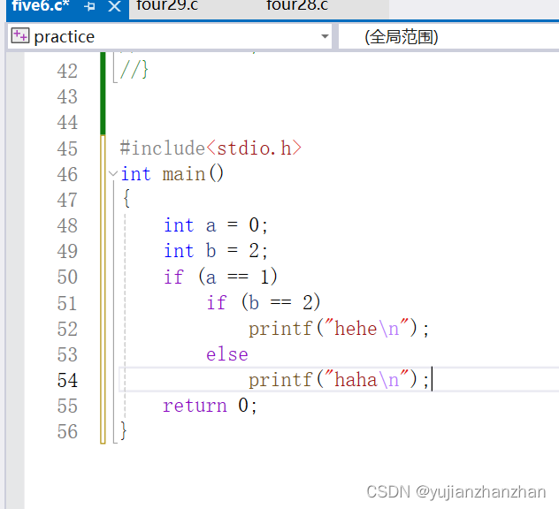5_6 5_7C语言_分支和循环语句_编写一个c语言程序,要求用户输入一个数字,输入的是一到五则输出weekday,输入6-CSDN博客