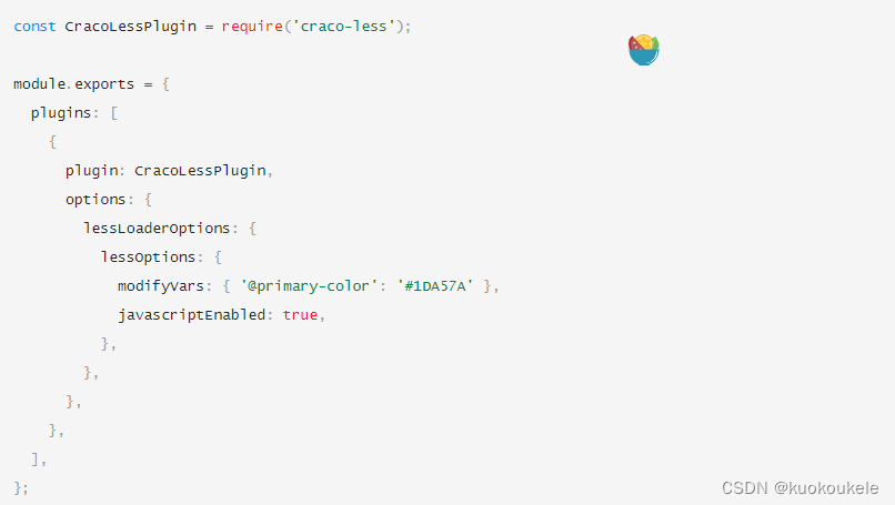 REACT-通过craco配置别名和less文件-以及问题解决办法_react craco 安装 less-CSDN博客