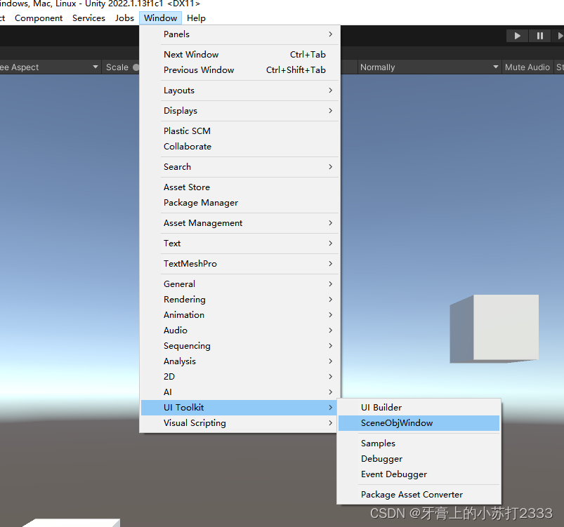 Unity UI Toolkit学习笔记-EditorWindow_unity editorwindow停靠-CSDN博客