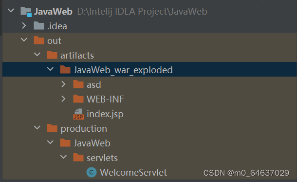 JavaWeb + IDEA2023.1.4项目定位方式（JSP + Servlet + Tomcat)_idea web.xml 设置jsp目录-CSDN博客