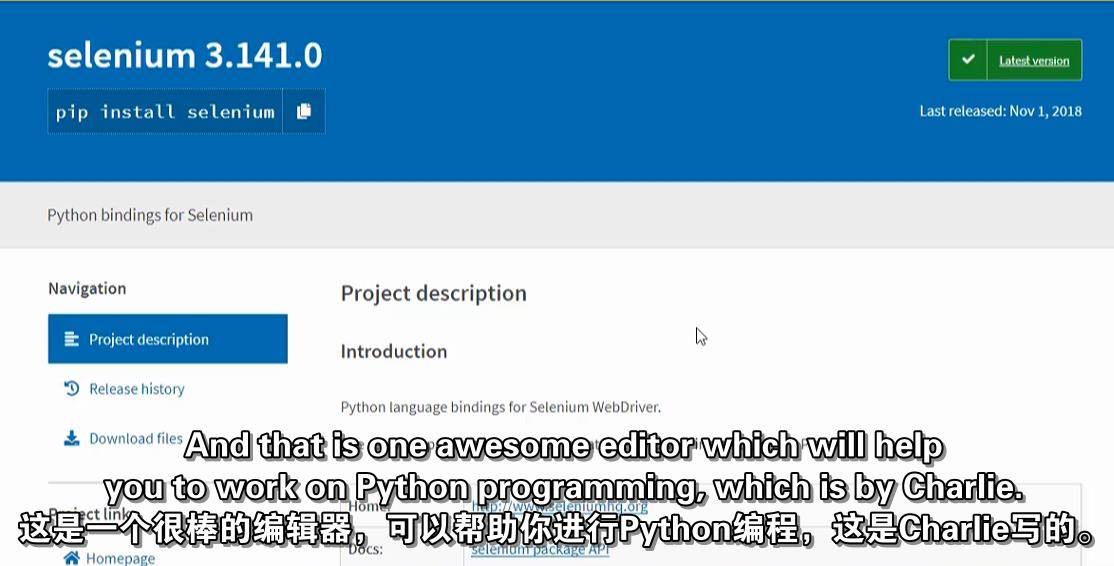 Python编程和Selenium Python自动化视频教程_python+senlenium webui自动化测试视频课程-CSDN博客