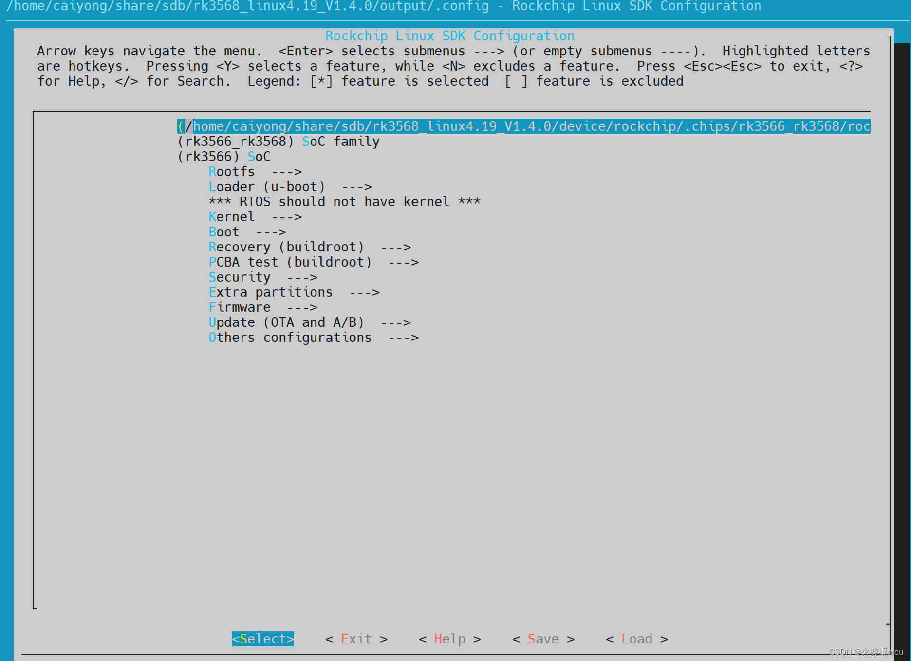 rockchip linux sdk指定编译配置文件-CSDN博客