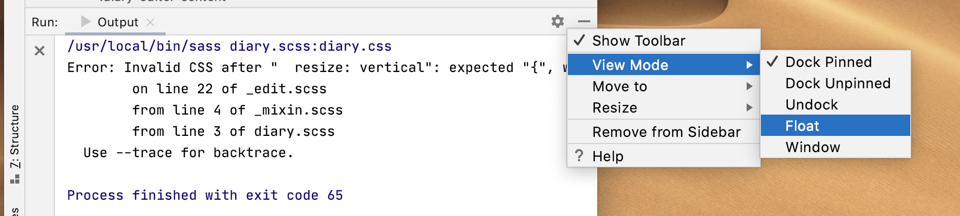 JetBrains 系列开发工具，如何配置 `SCSS` `File Watcher` ，相关输出配置参数详解：webStorm phpStorm IDEA_file watcher 没有 ...