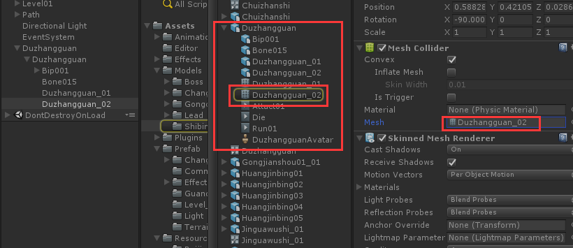 解决Unity中模型部件的MeshCollider不随动画一起运动的问题-CSDN博客