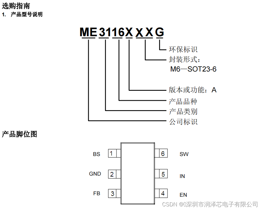 （南京微盟）代理 ME3116 SOT-23-6 最高输入 40V 带载可达 1A 的 DC/DC 降压型稳压器-CSDN博客