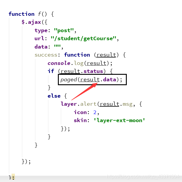 layui+ajax前端分页显示数据，后端全查无需limit_当当和嘟嘟-魔乐社区