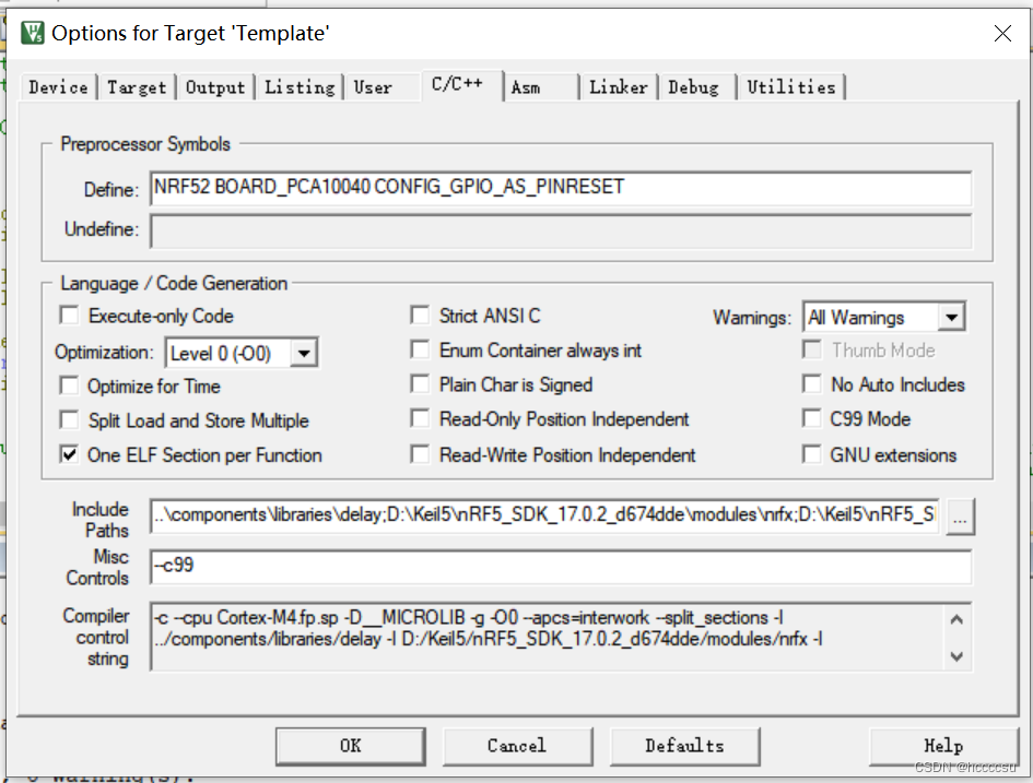 error: #65: expected a “；“static inline void nrf52_handle_approtect(void) keil5_static inline ...