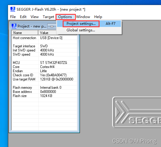 使用JLink J-Flash对STM32烧录固件简单说明_怎么用jlink给stm32f407烧录程序-CSDN博客
