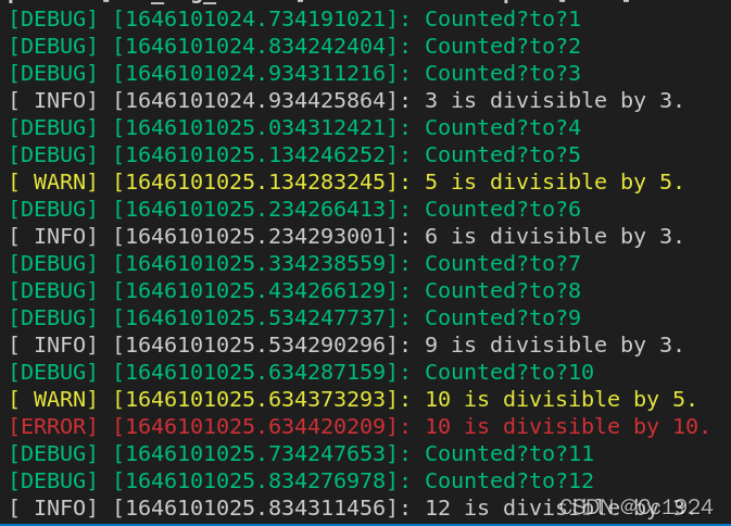 ROS日志级别详解：设置与区分DEBUG,INFO,WARN,ERROR,FATAL-CSDN博客