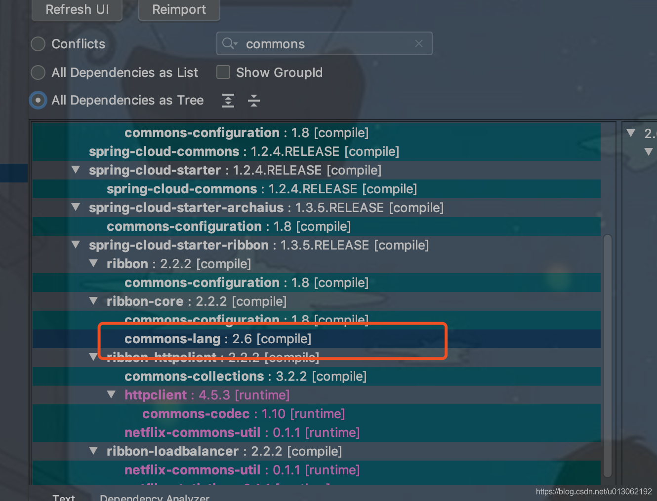 Java学习之错误记录（6）------idea报错import org.apache.commons.lang.StringUtils;错误:_idea import org.apache包 ...