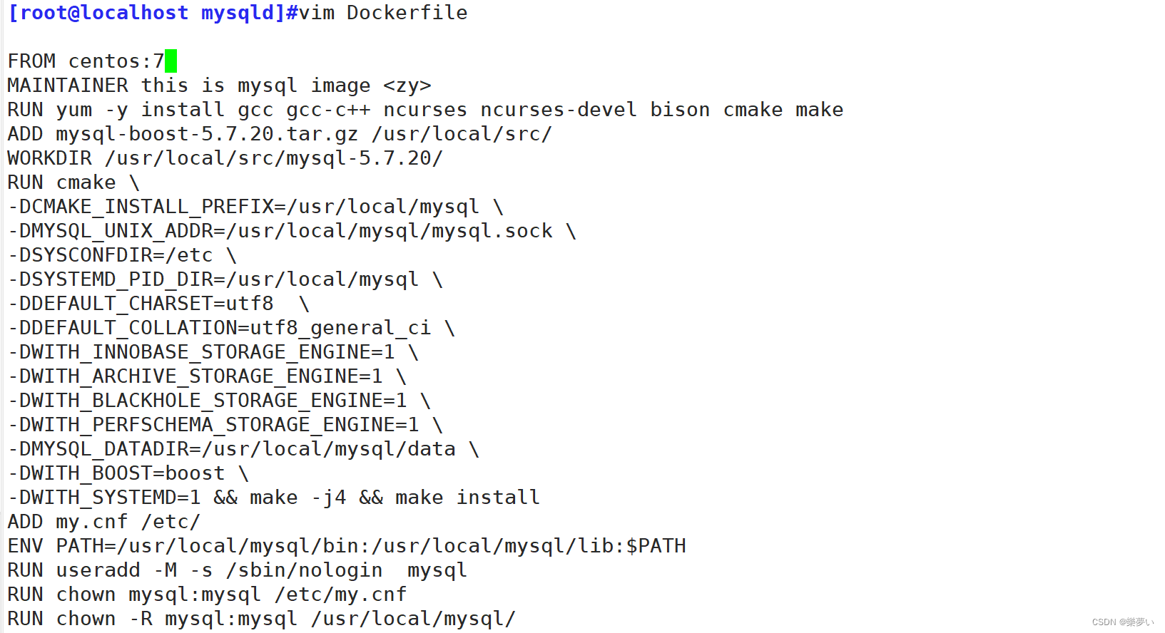 Docker Compose 编排lnmpdockerfile 完成wordpressdocker Compose Lnmp Csdn博客 8525