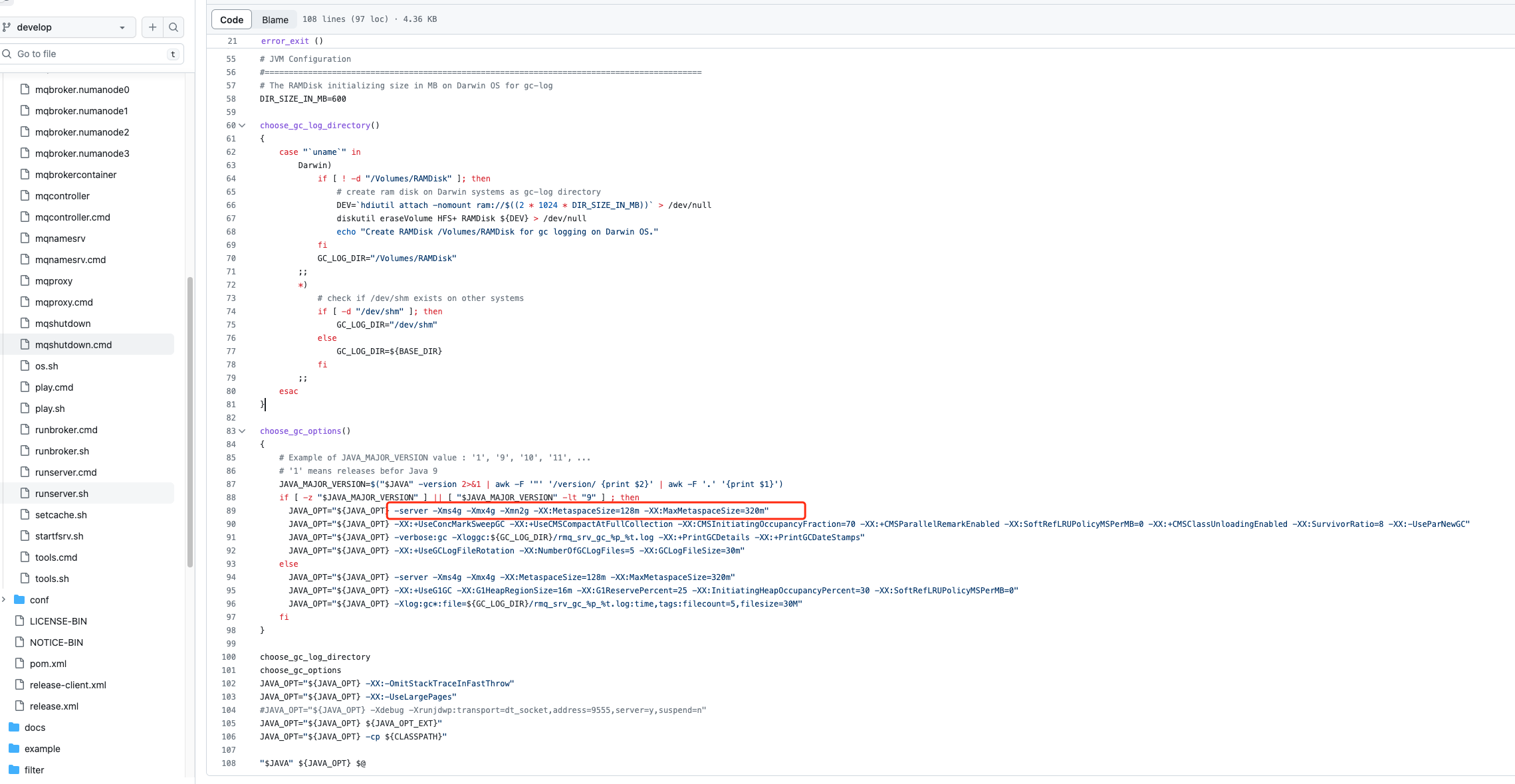RocketMQ部署之动态设置JVM启动参数_rocketmq jvm配置-CSDN博客