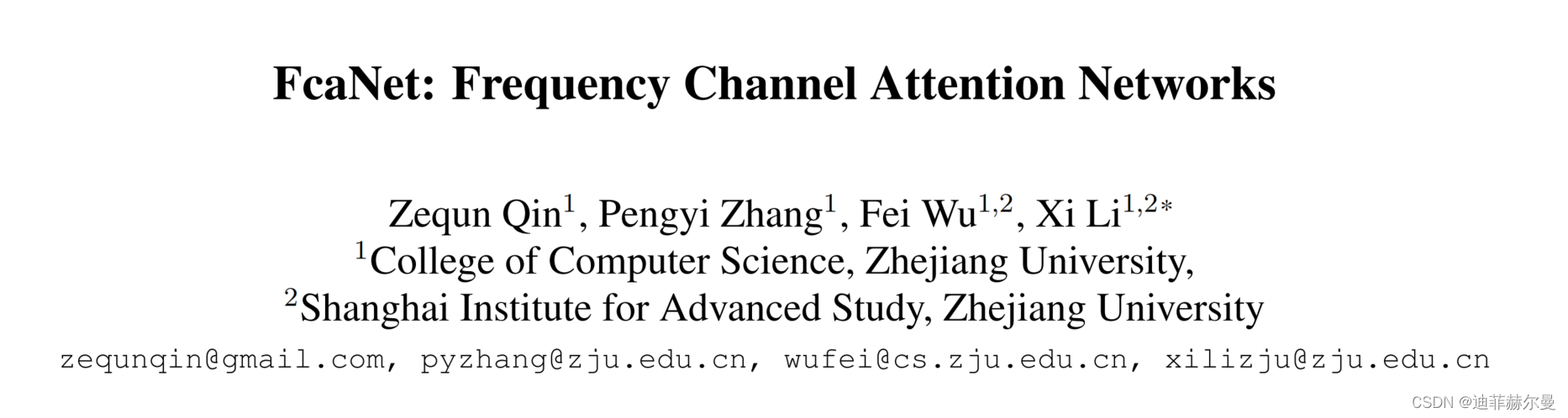 多光谱通道注意 Multi Spectra ChannellAttention | FcaNet: Frequency Channel Attention Networks_即插即用模块-CSDN专栏