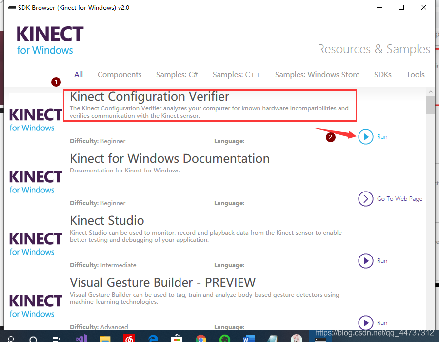 Kinect开发环境：WIN10+Kinect for windows SDK2.0+OpenCV3.41+VS2017环境配置_windows sdk 2.0-CSDN博客