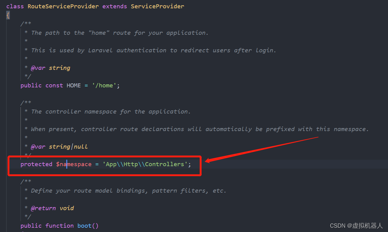 Laravel自动为控制器命名空间添加前缀laravel 控制器命名 Csdn博客