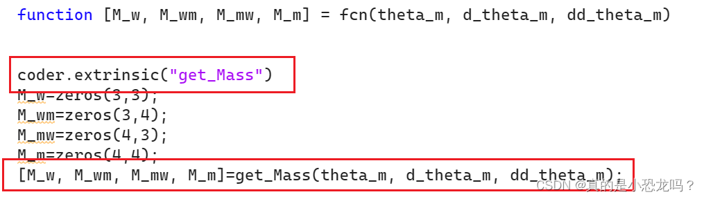 Simulink仿真调用MATLAB Function模块报错，不支持符号变量的定义解决方法_matlabfunction不能用-CSDN博客