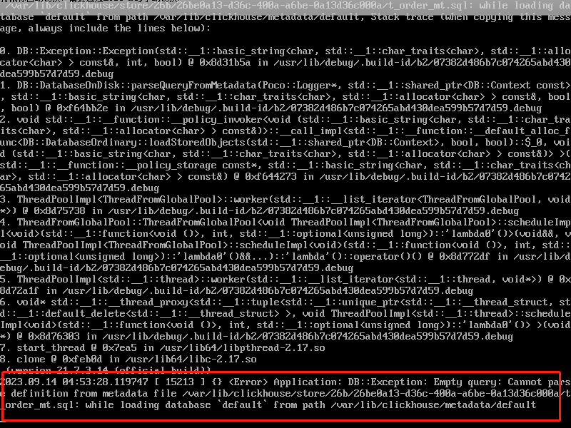 clickhouse 常见报错_clickhouse activating-CSDN博客