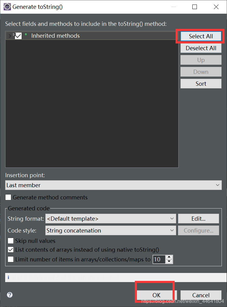 eclipse快捷重写toString()方法_eclipse覆写tostring-CSDN博客