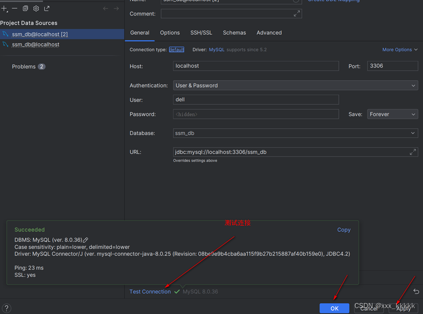 Access denied for user ‘dell‘@‘localhost‘ to database.. 或Public Key ...