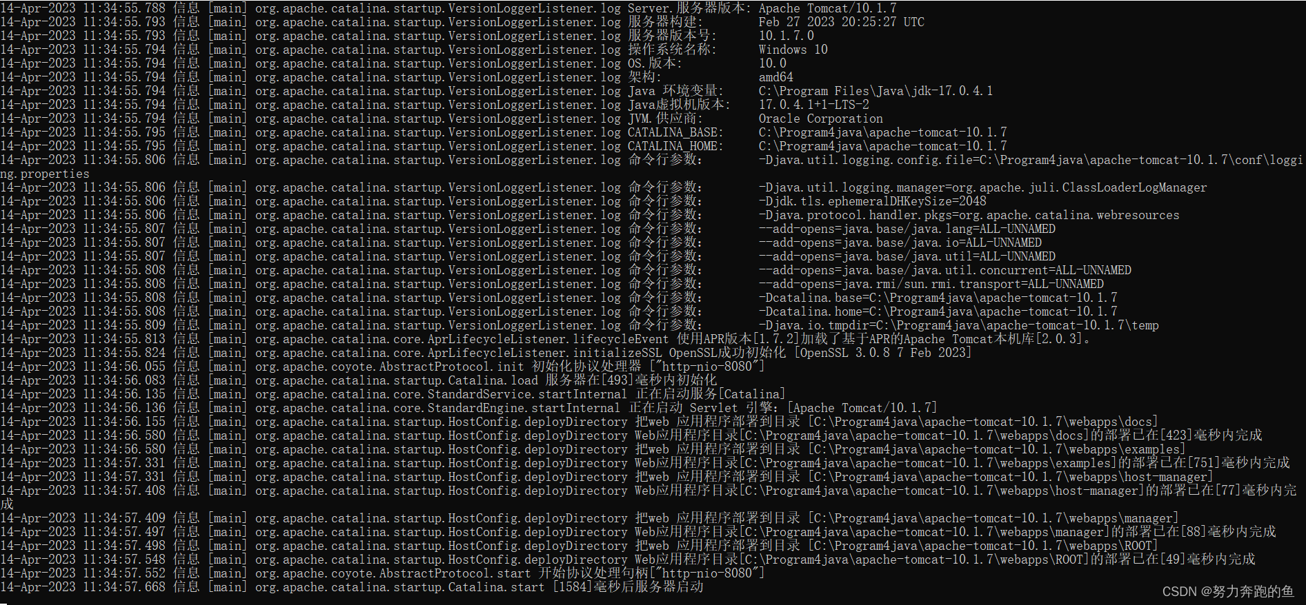 Tomcat安装与使用_tomcat10.1.7-CSDN博客
