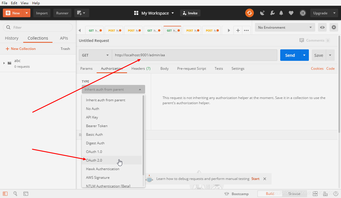 使用Postman进行OAuth2.0的授权码验证（springboot框架）（附加代码，2020.06.10）_oauth2.0 postman-CSDN博客