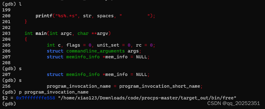 procps源码学习笔记 free命令 001-CSDN博客
