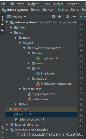 Error parsing SQL Mapper Configuration. Cause: java.io.IOException: Could not find resource xxx ...
